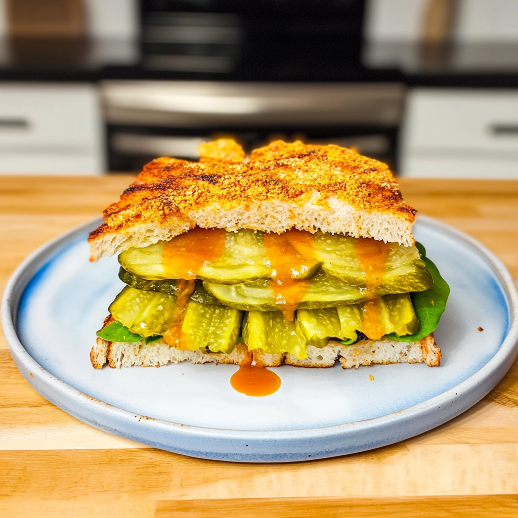 Incredible Viral Pickle Sandwich That Will Delight You